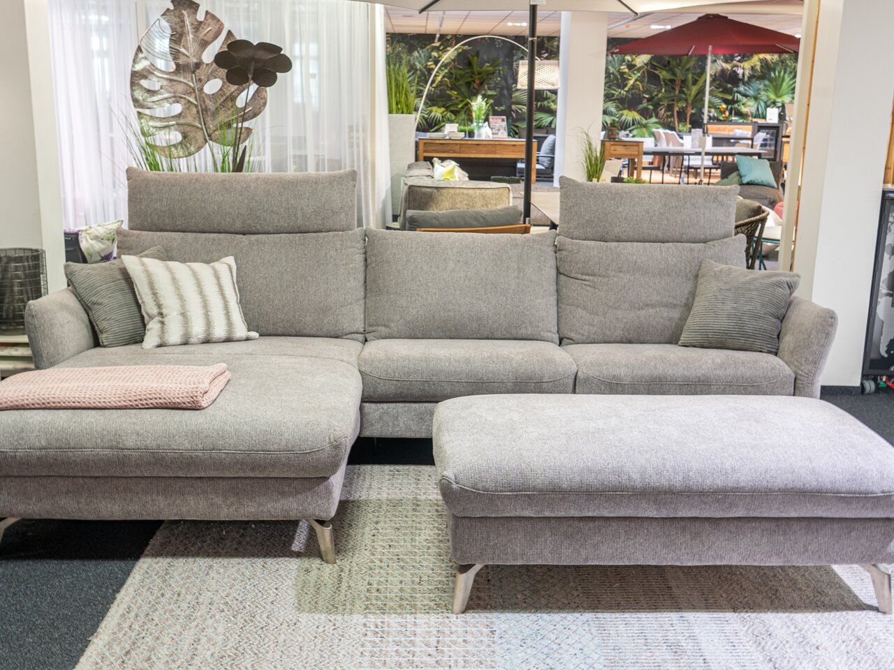 Interliving Sitzgarnitur IL4400 grau - Föger