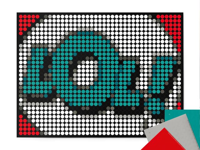 dot-on Sticker-Bastelset LOL Pixelart - Föger