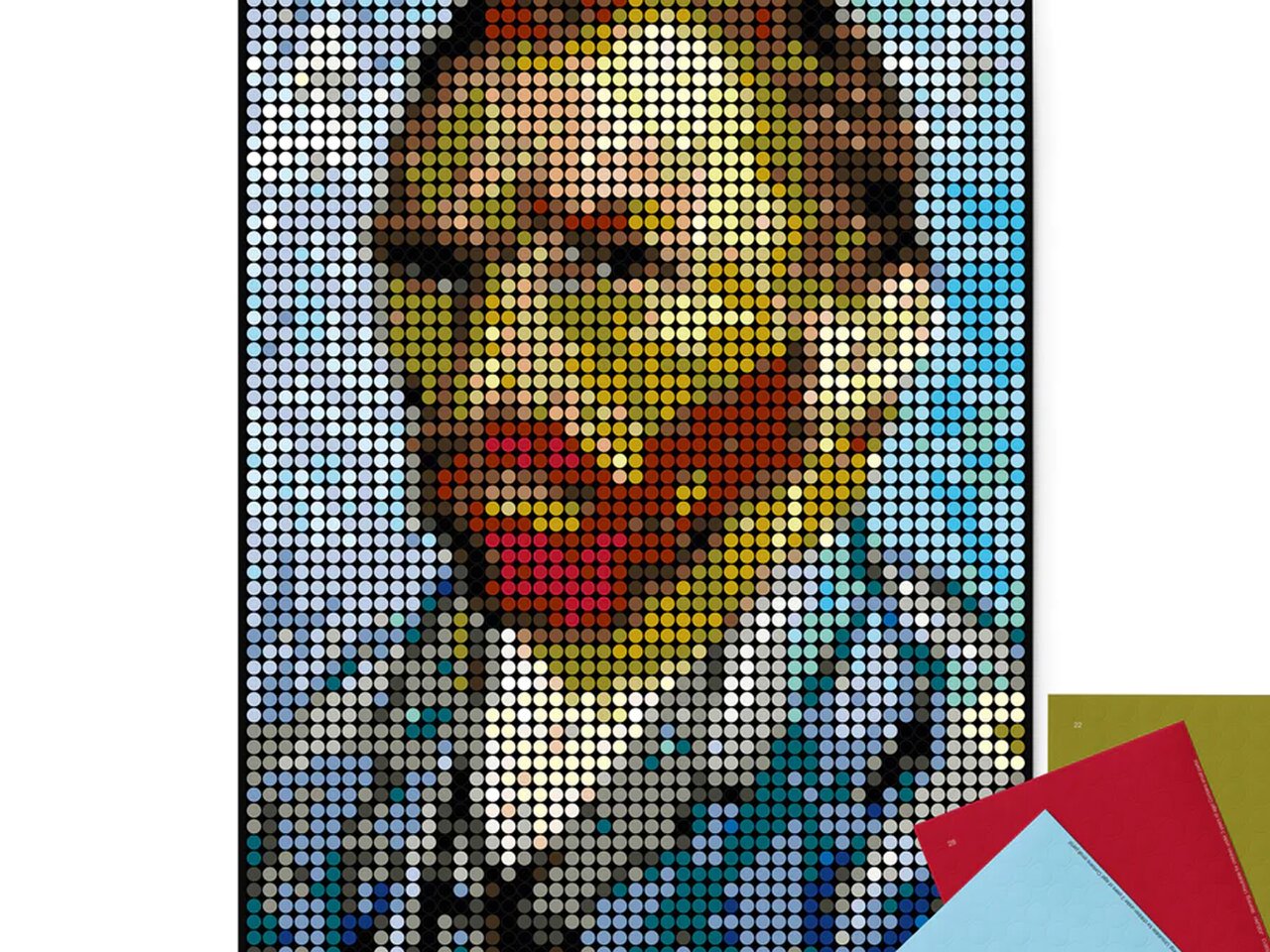 dot-on Sticker-Bastelset VINCENT Pixelart - Föger